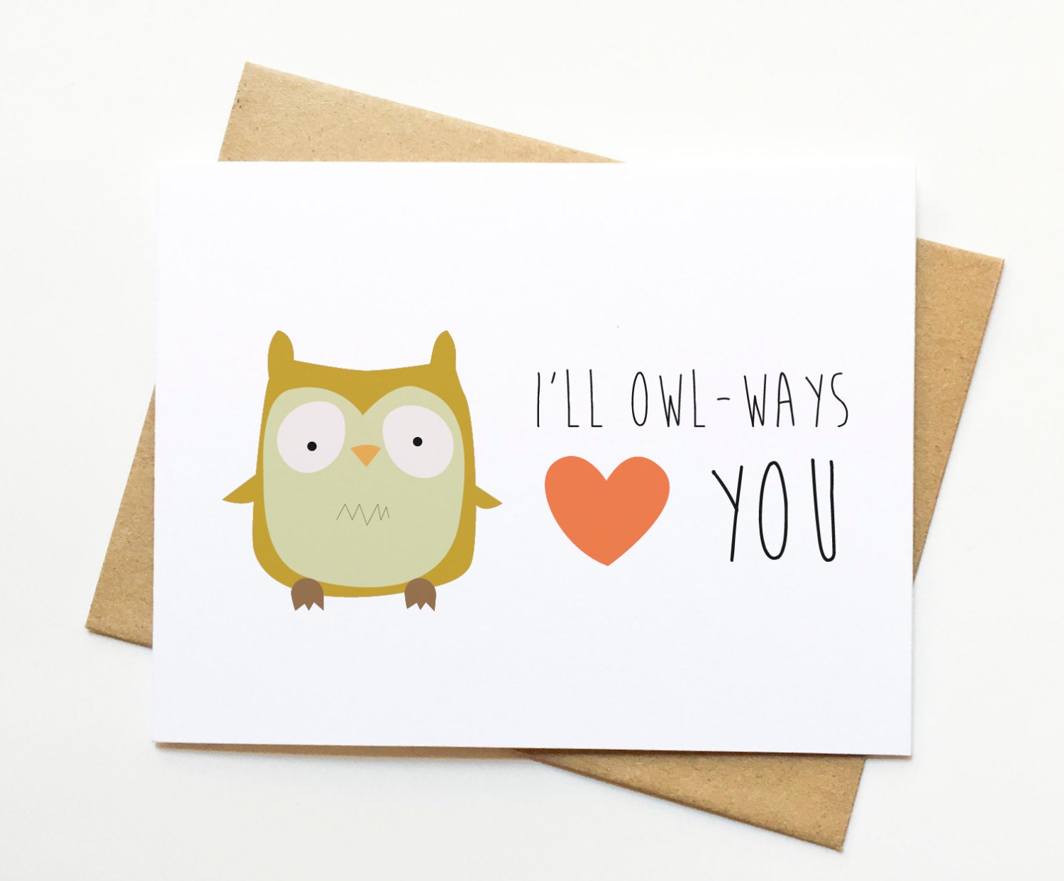 Owl Pun Funny Love Card Etsy owl-pun-funny-love-card-etsy