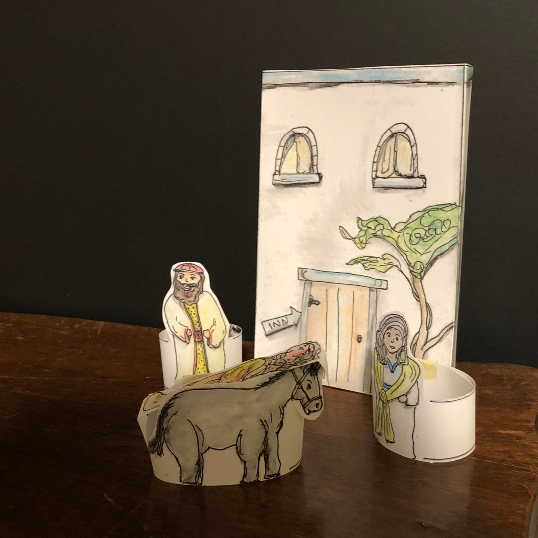 The Parable of the Good Samaritan - Paper - Etsy