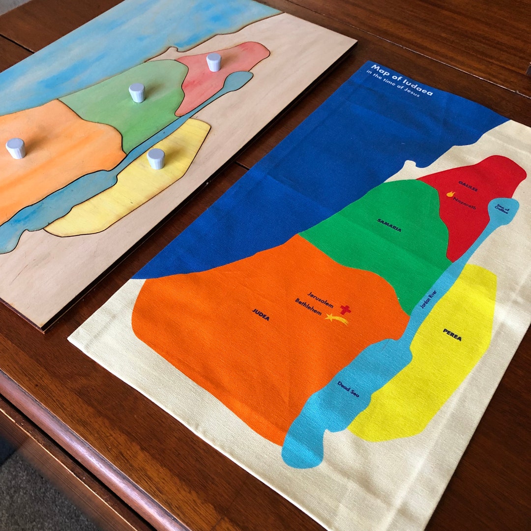 Puzzle Map Control Mat (0-3, 3-6, 6-9) - Etsy