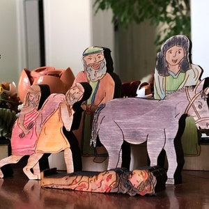 Good Samaritan Parable - Figures - Etsy