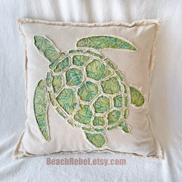 Turtle Pillow - Etsy