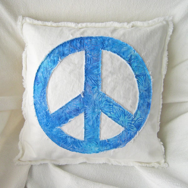 Peace Pillow - Etsy