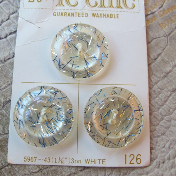 Clear Lucite Buttons - Etsy