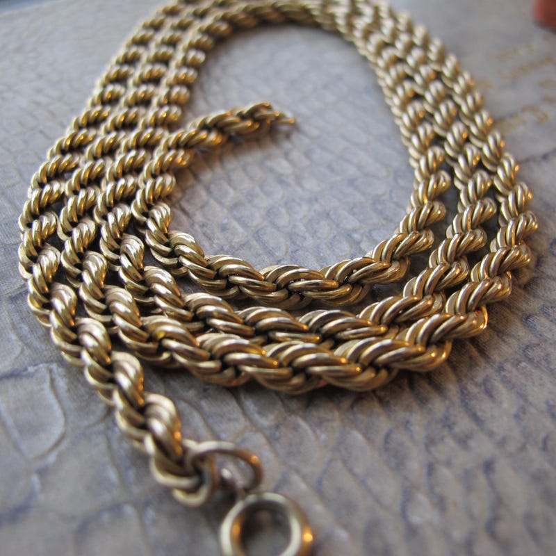 70s Long Chain - Etsy