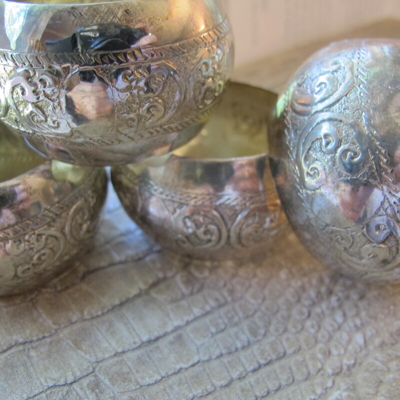 Repousse Silver - Etsy