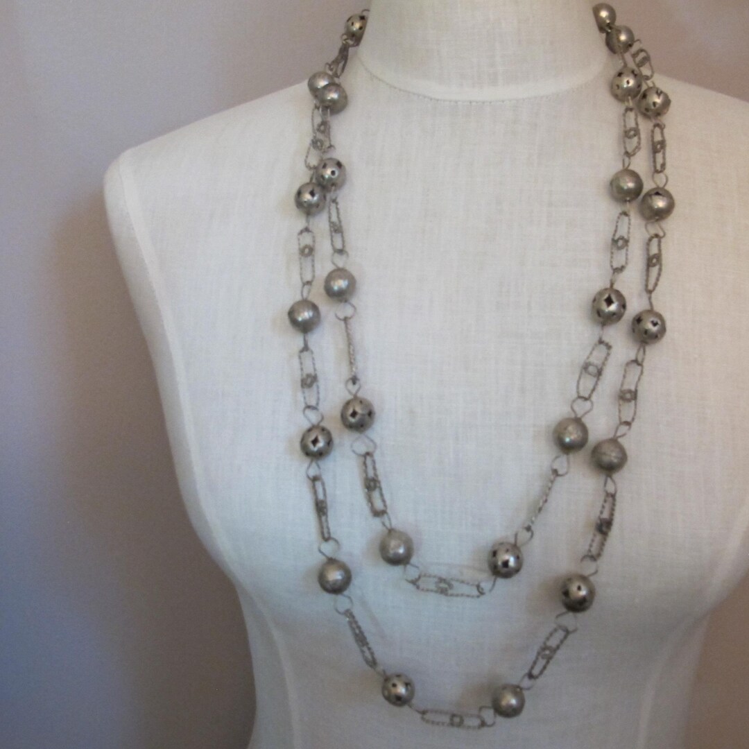 Vintage Mexican Guatemalan Mayan Tribal Inca Wedding Chain Necklace ...