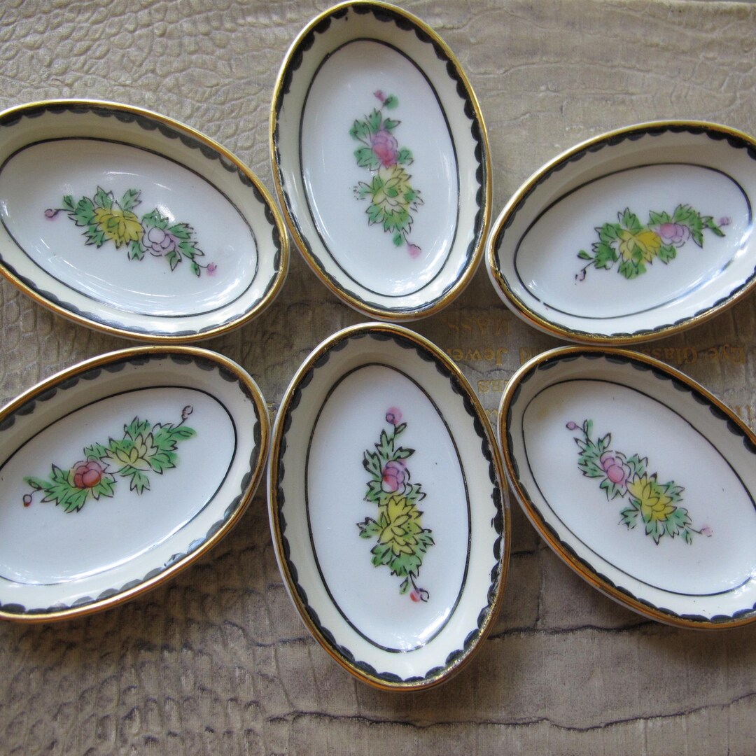 Noritake M Hand-painted Deco Era Japan Japanese Ceramic China Salt ...