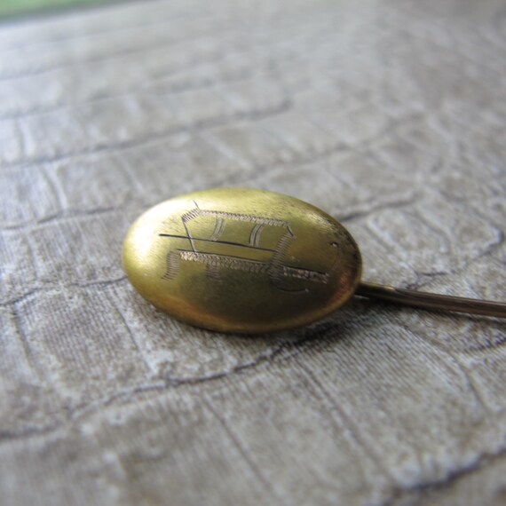Antique Letter Initial Hand Engraved Old English Scri… - Gem