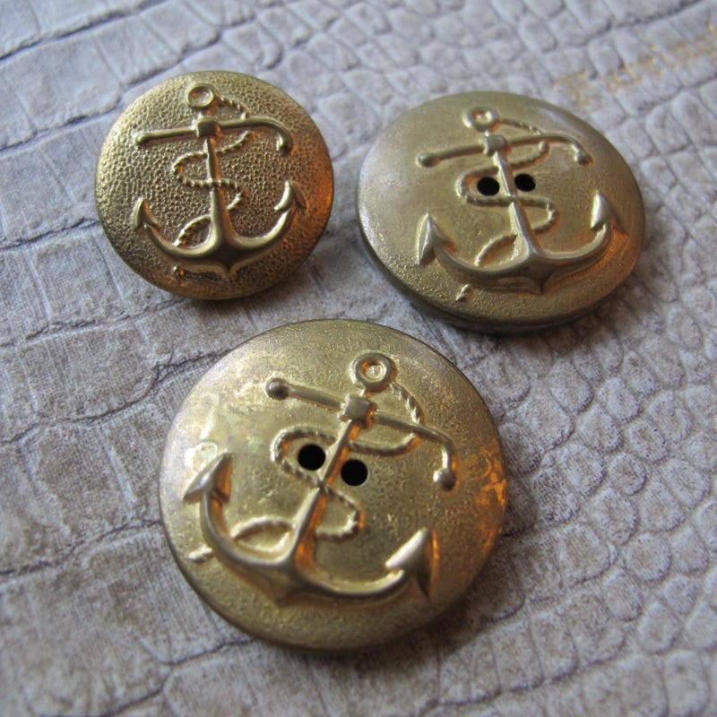 Nautical Buttons - Etsy