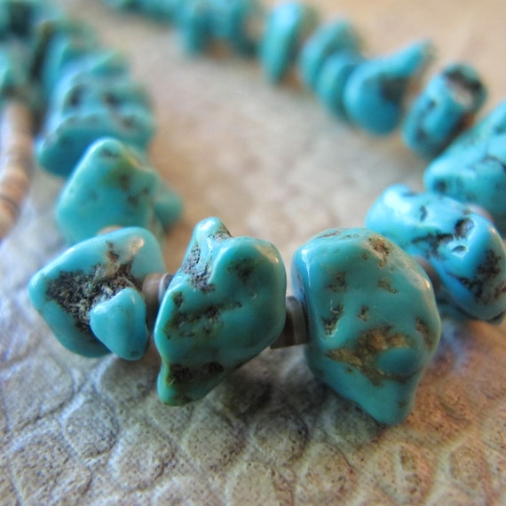 Southwest Native American Indian Turquoise & Heshi Be… - Gem