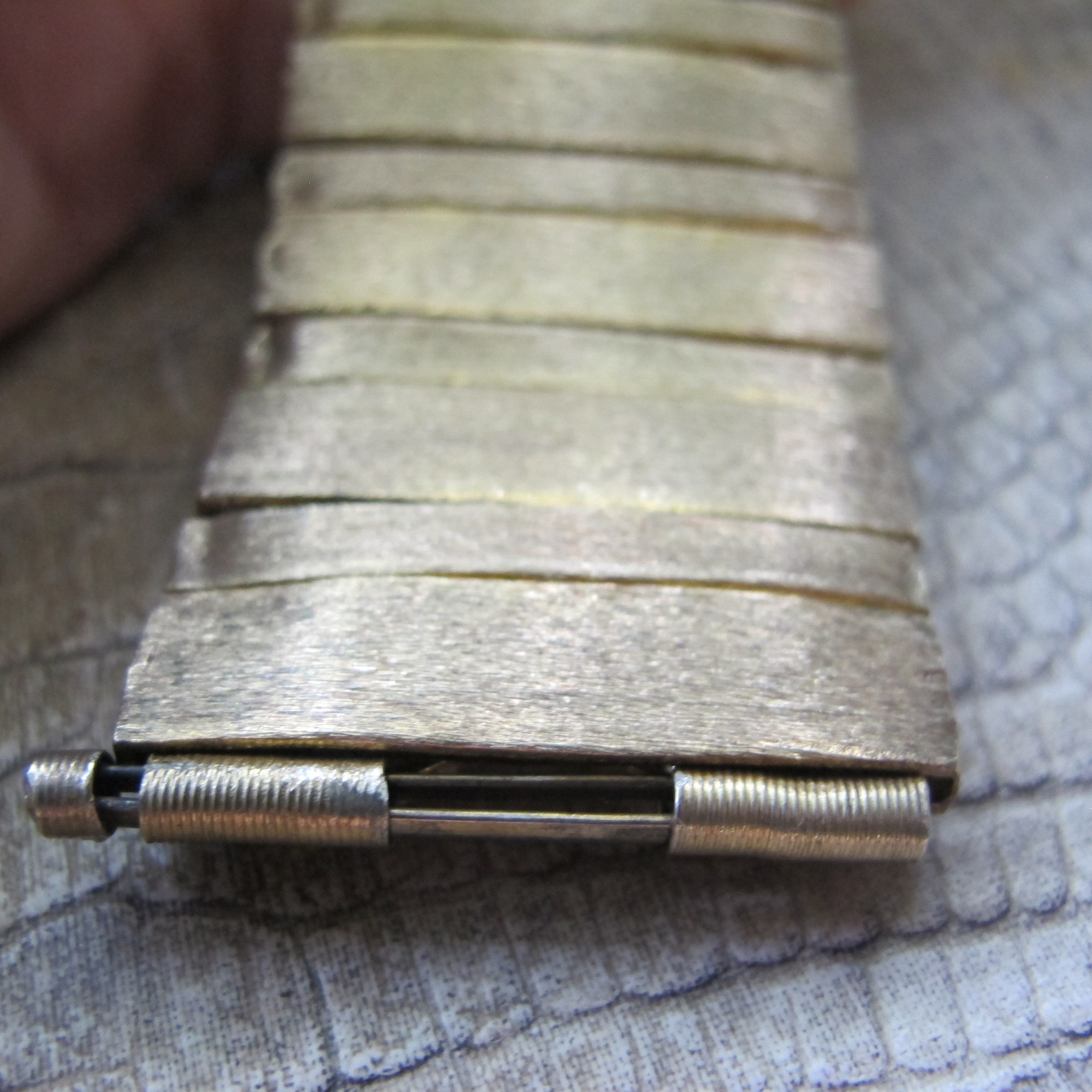 Gold Vermeil Gilt on SilverGemstone Garnet Panel Wide Pin | Etsy