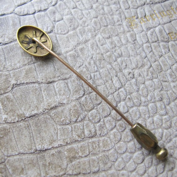 Antique Letter Initial Hand Engraved Old English Scri… - Gem