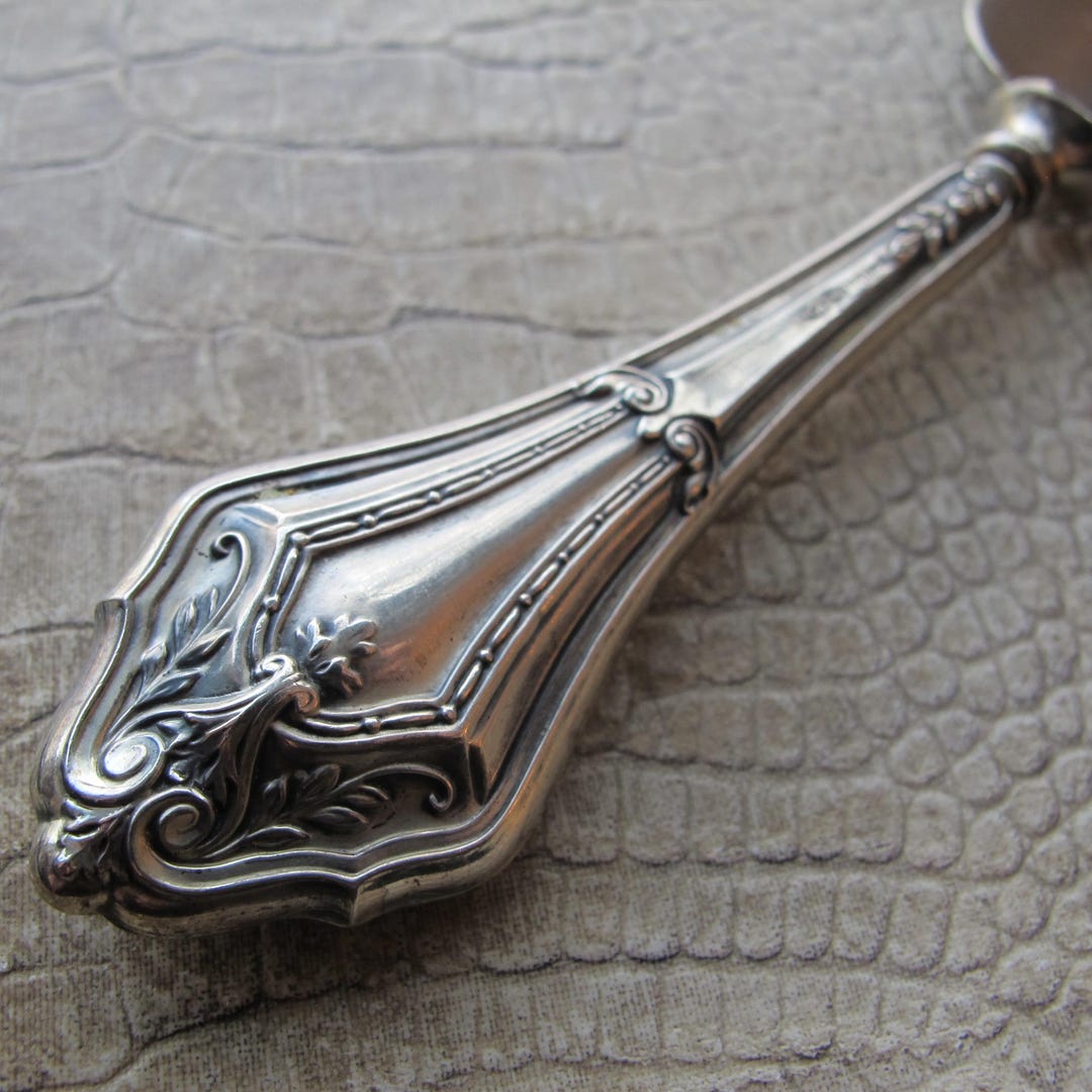 Antique Webster Sterling Silver Handle Pastry Pie Knife, Lovely Pattern ...