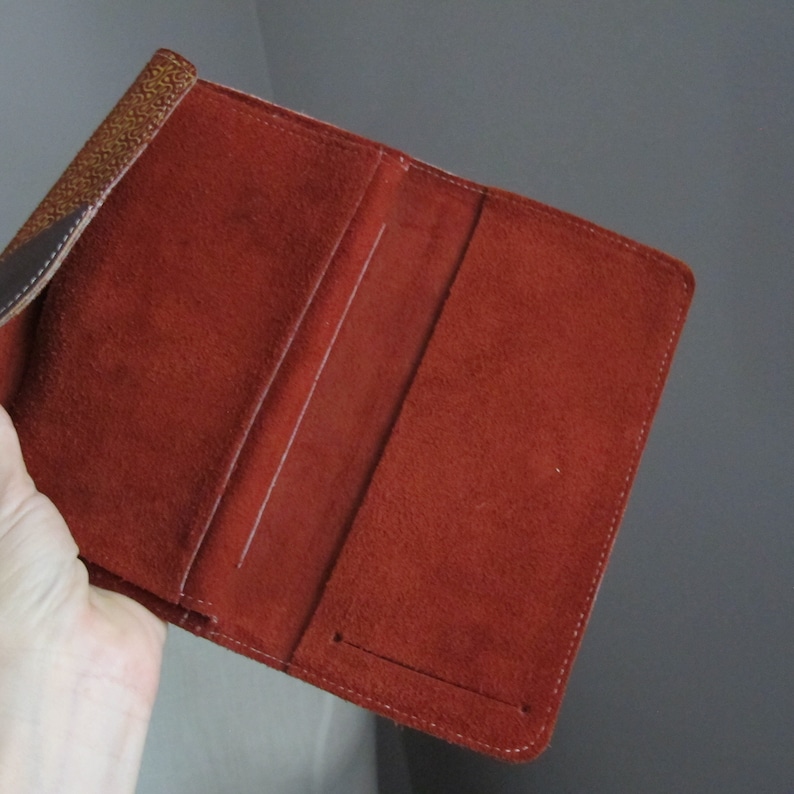 Brazil Leather Vintage Wallet Billfold Old Stock Unused - Etsy