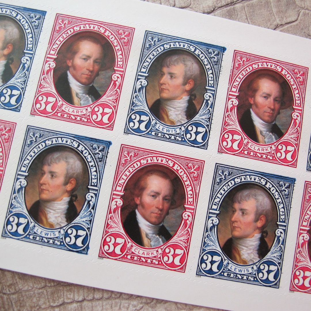 37 Cent Lewis & Clark Stamps, Meriwether Lewis Single Bicentennial May ...
