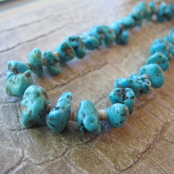 Southwest Native American Indian Turquoise & Heshi Be… - Gem