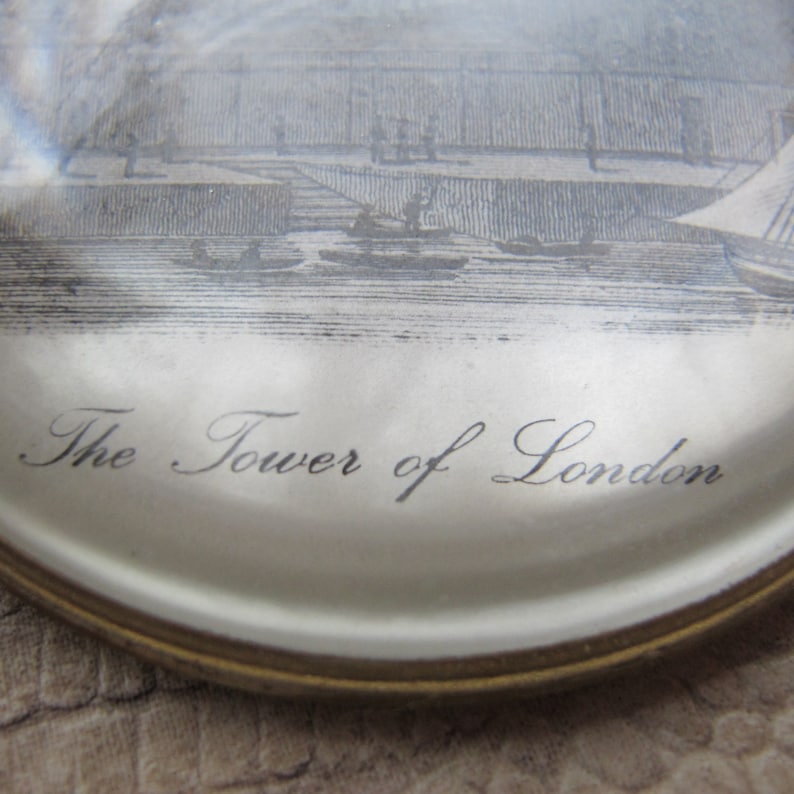Nigel and June Pain Hand Cast Handcrafted Glass Dome Paperweight, the ...