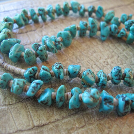 Southwest Native American Indian Turquoise & Heshi Be… - Gem