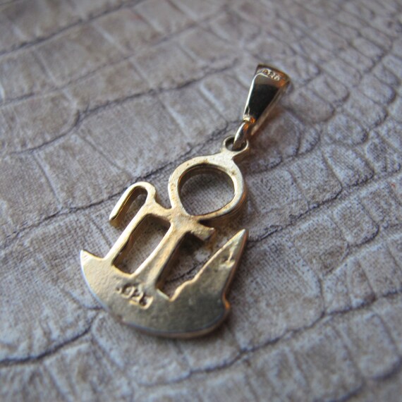 Egyptian Ankh Symbols Gold Plate Plated Pendant Charm… - Gem