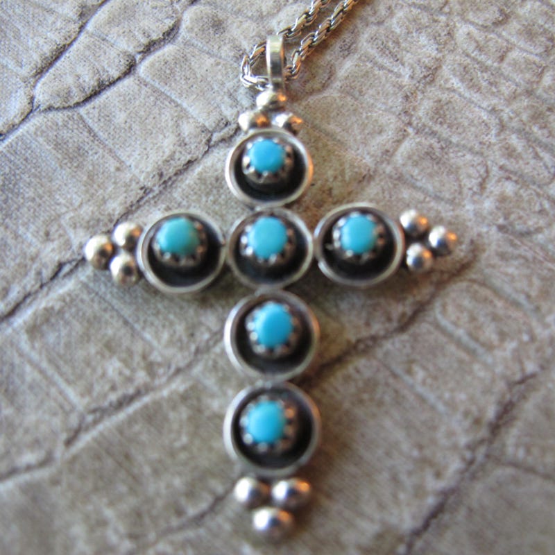 Gemstone Cross - Etsy