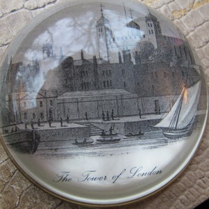 Nigel and June Pain Hand Cast Handcrafted Glass Dome Paperweight, the ...