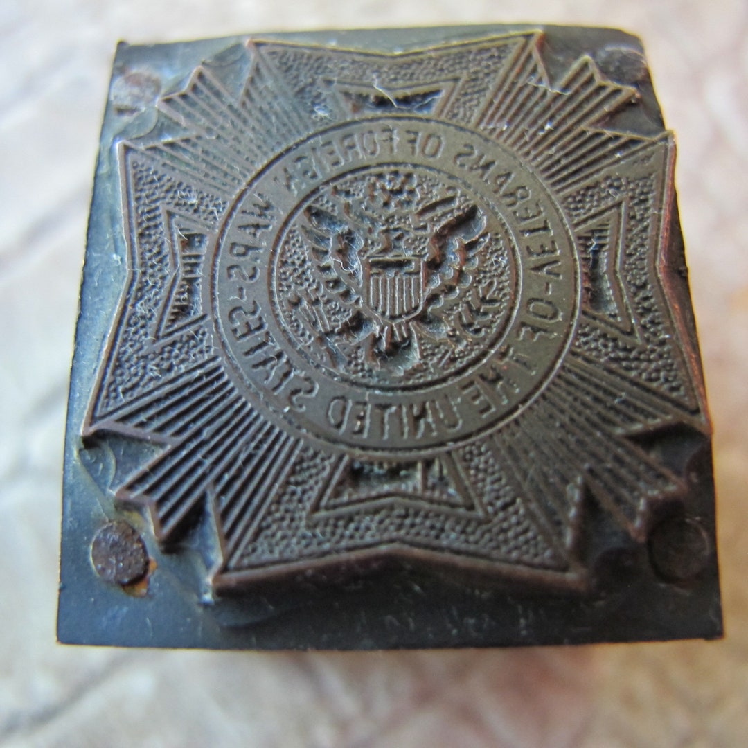 Seal of the United States Veterans of Foreign Wars Stamp Seal Emblem ...