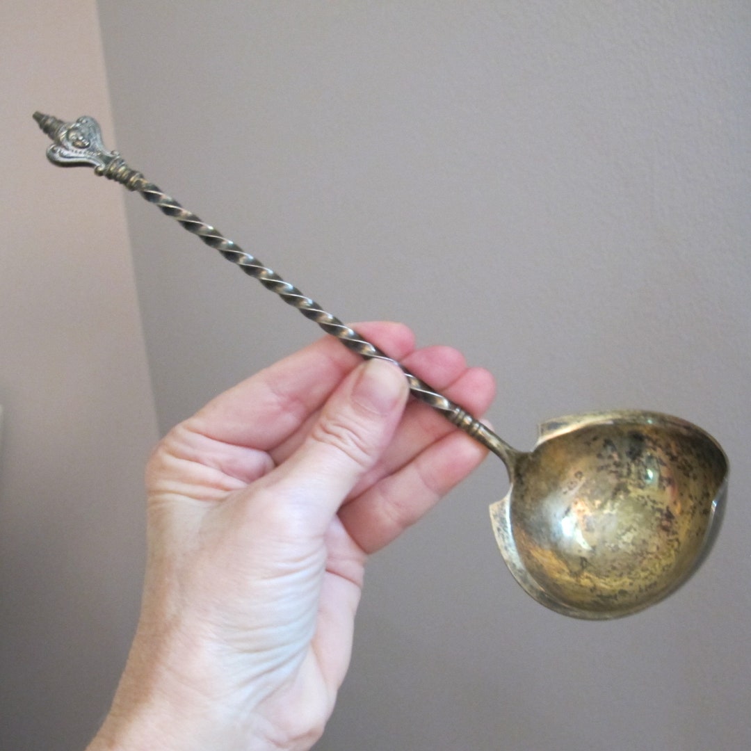 Bruckmann & Söhne Hallmarked Makers' Mark 800 Silver Ladle Severing ...