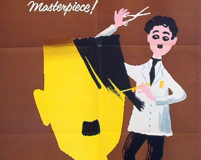 The Great Dictator Original Movie Poster Charlie Chaplin - Etsy
