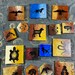 Micro Totem Paintings Original Paintings Pagan Primitive Totem ...