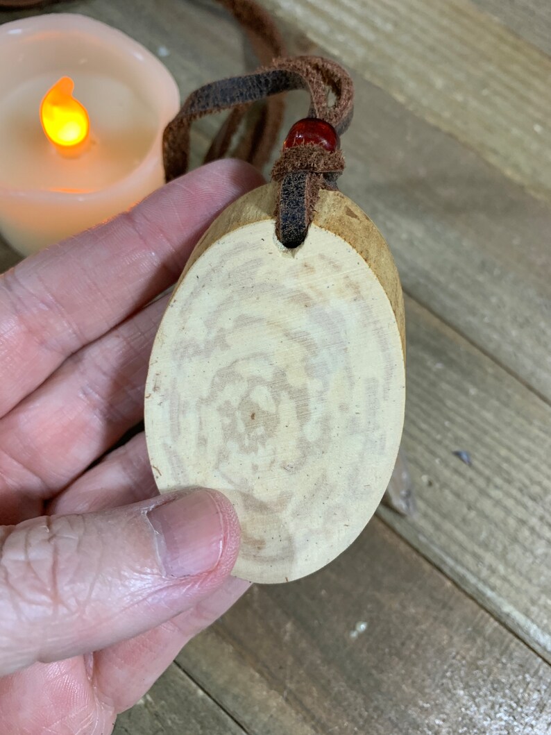 Wolf Bindrune Amulet Birch Wood Nordic Elder Futhark - Etsy