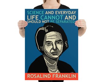 Rosalind Franklin Poster - Etsy