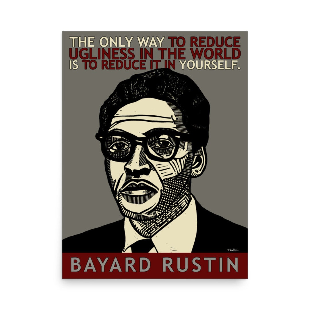 Bayard Rustin 18 X 24 Poster unframed - Etsy
