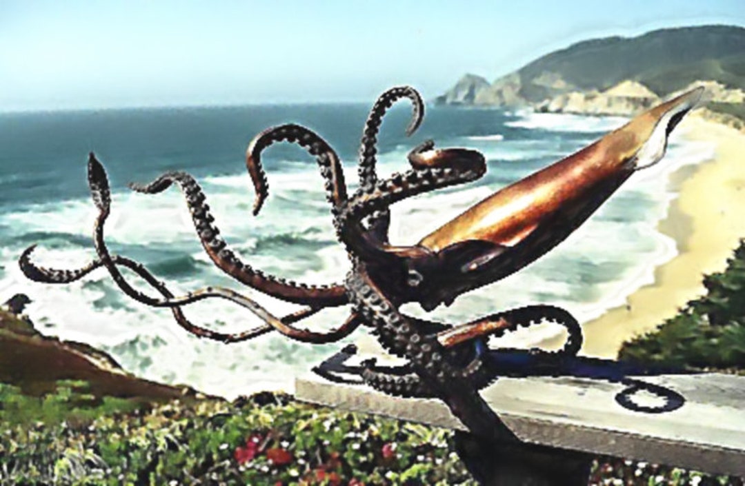 Giant Squid Sculpture BY ORDER Ships Worldwide - Etsy