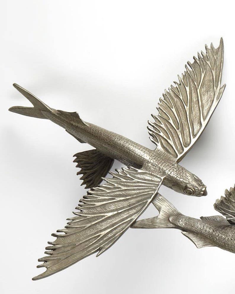 Flying Fish Sculpture Ships Worldwide! - Etsy