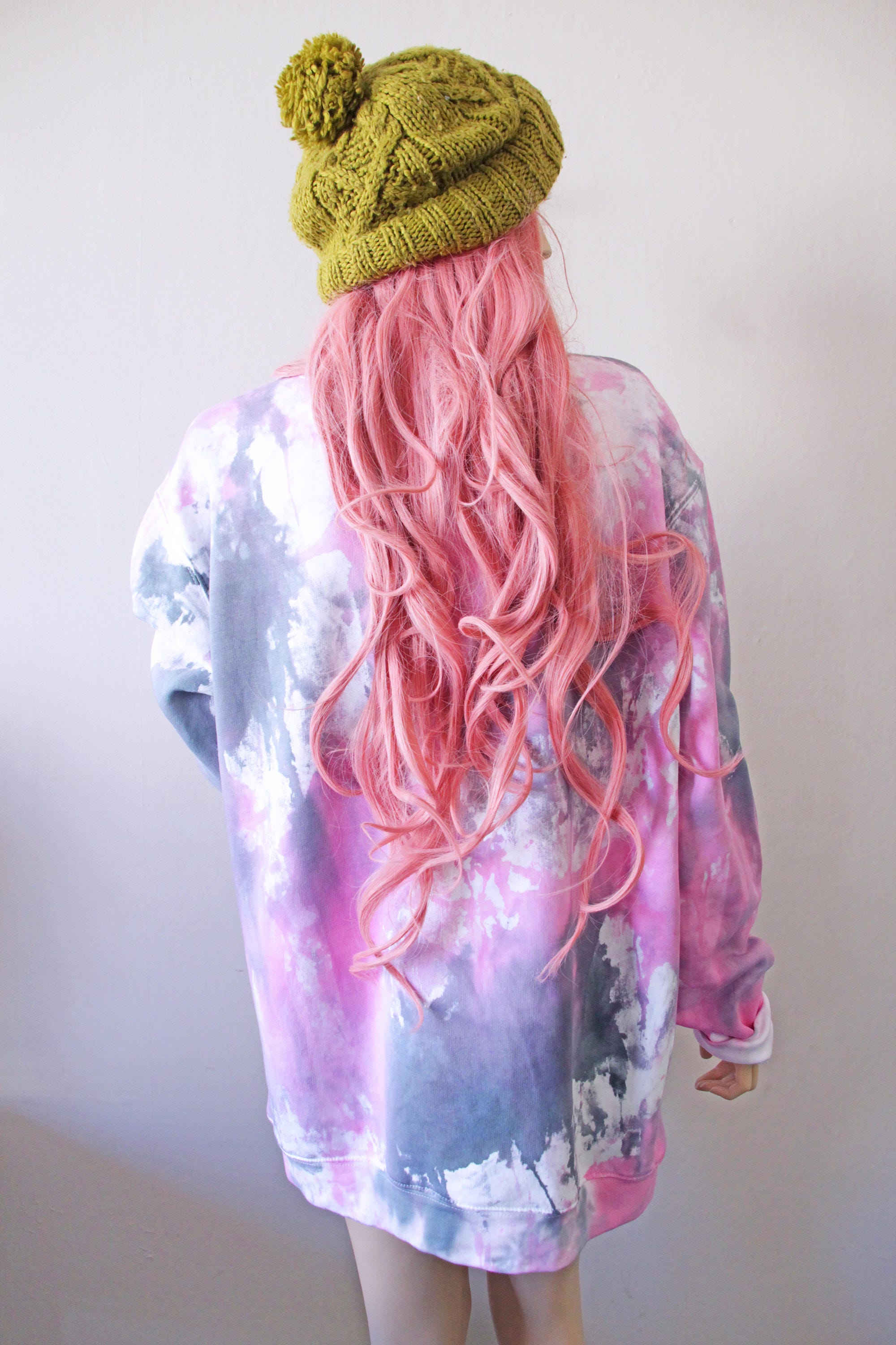 Alien Tie Dye Sweater - Etsy UK