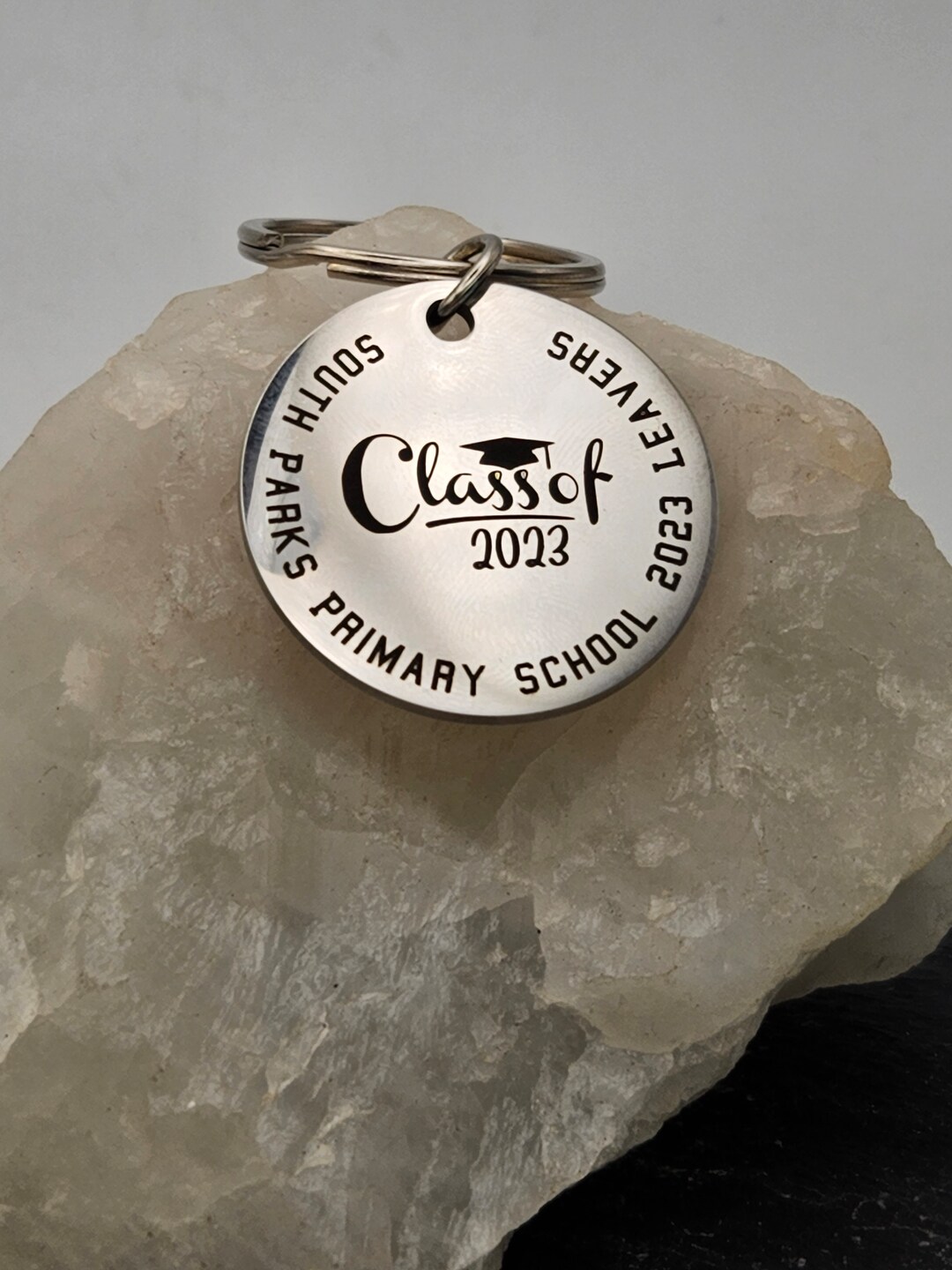 Engraved Stainless Steel Class of 2024 Keyring: School Leavers Gift - Etsy