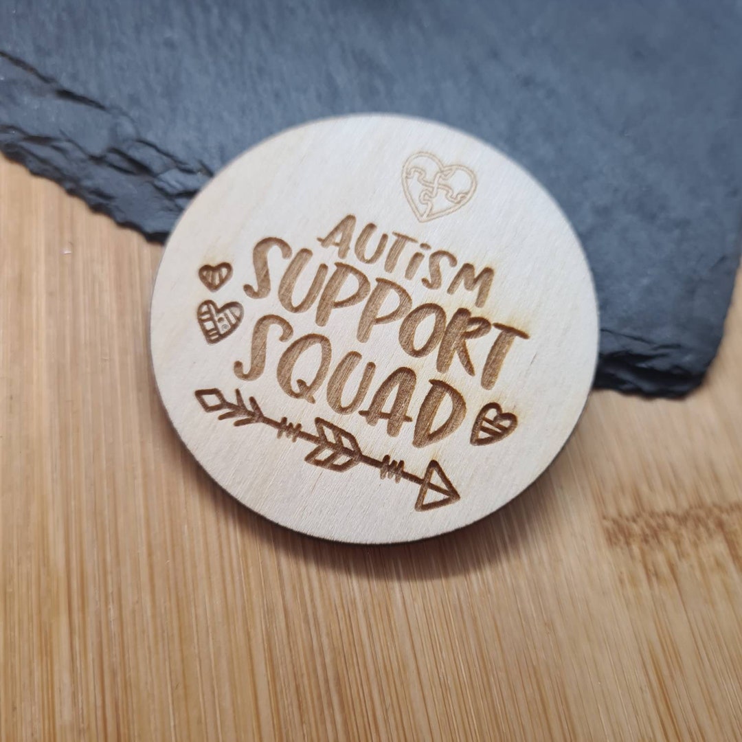 Autism Support Squad Magnet Friends Awareness Support - Etsy