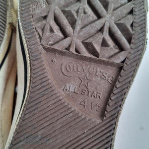 Orange Made in USA Converse Shoes Size 4.5 - Etsy