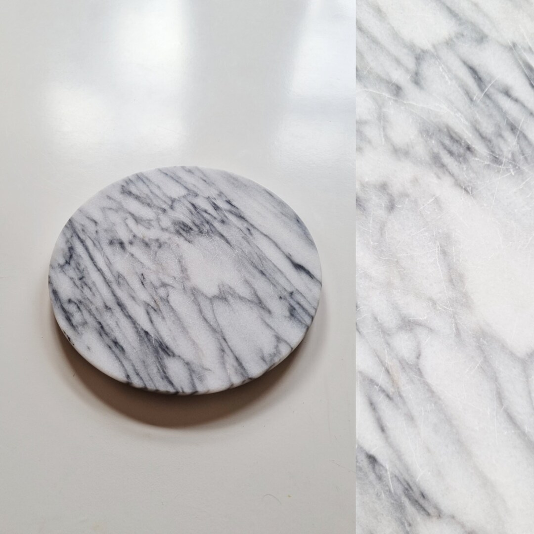 White Marble Cheese Platter Small Marble Tray - Etsy