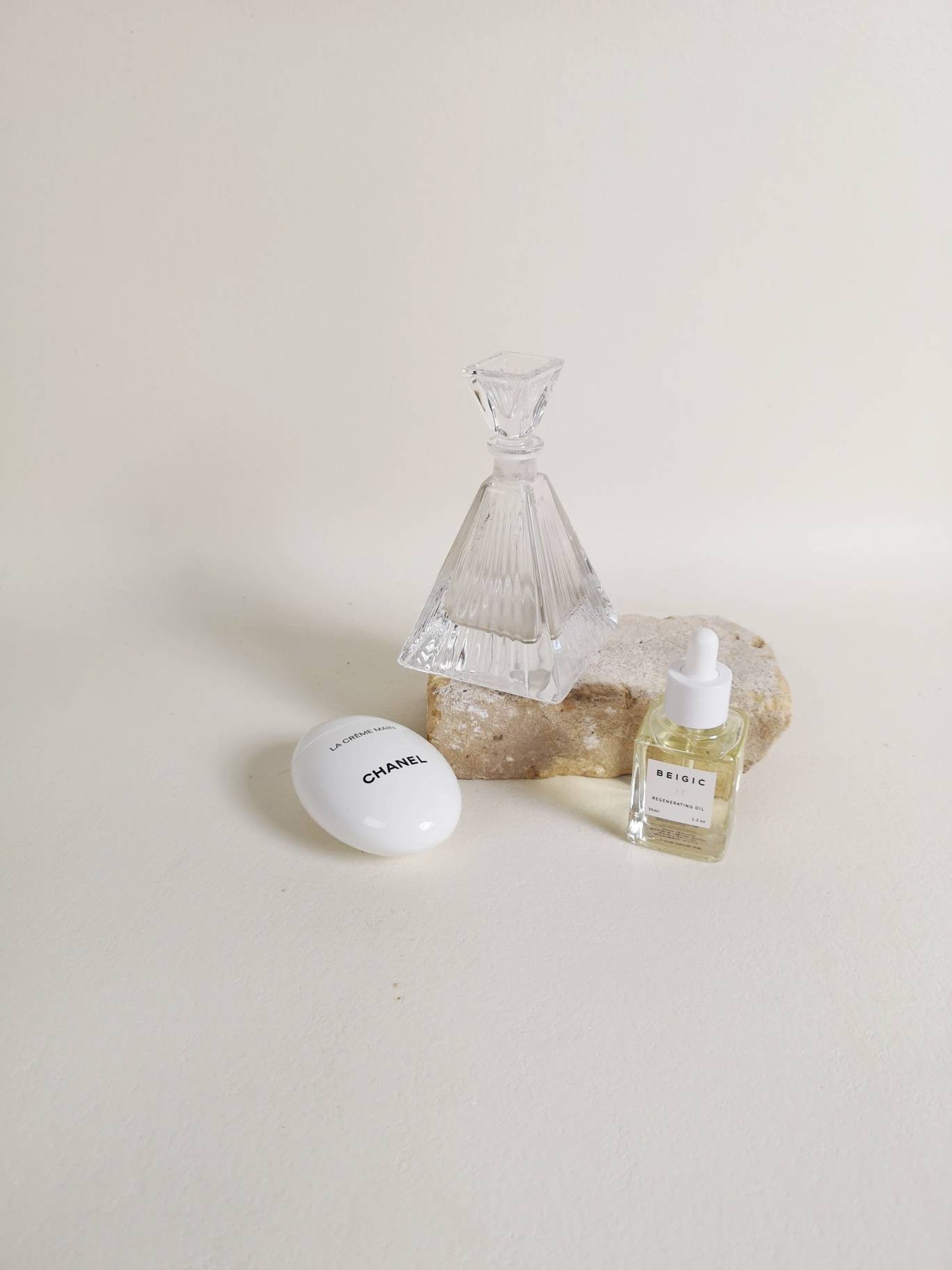 Glass Crystal Pyramid Bottle Pyramid Perfume Bottle - Etsy