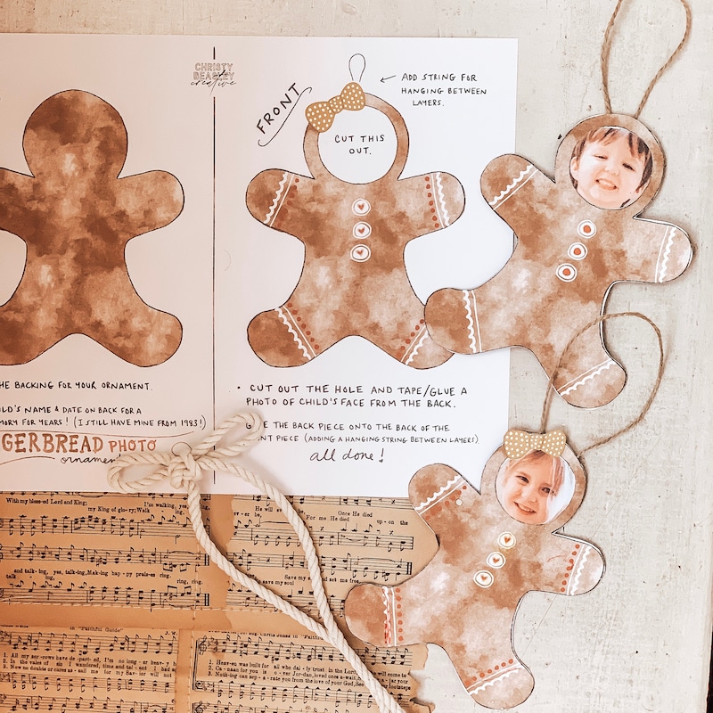 Gingerbread Ornament - Etsy