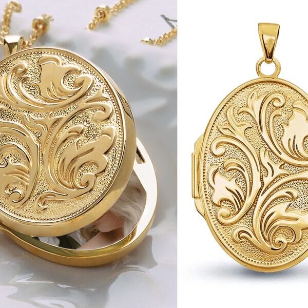 Filigree Locket - Etsy