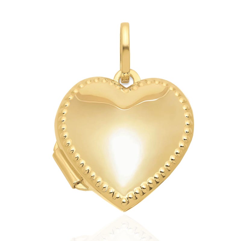 Gold Heart Locket - Etsy