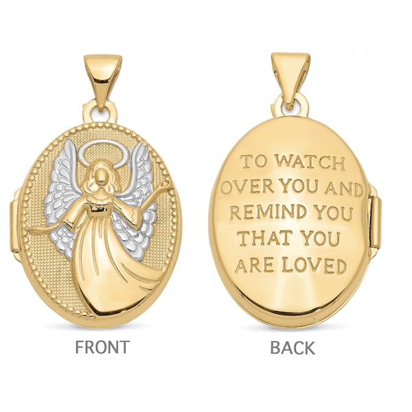 Angel Locket - Etsy