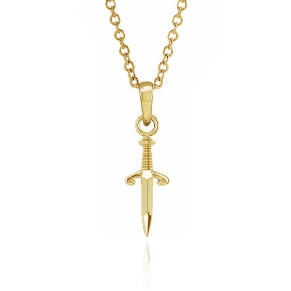 Dagger Necklace - Etsy