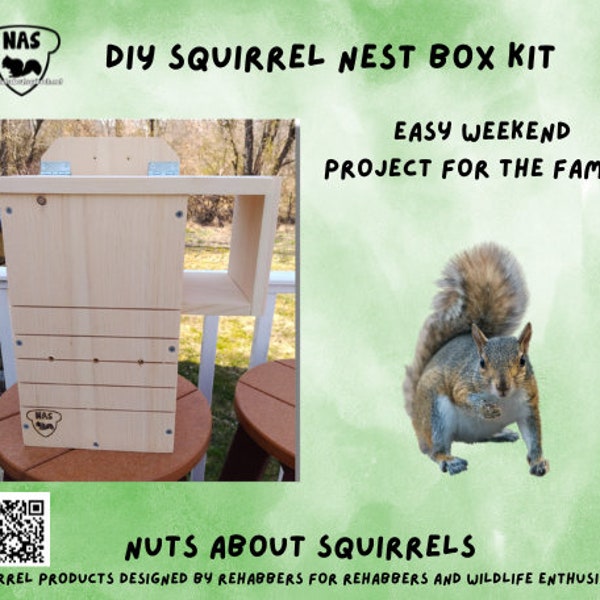 Squirrel House Kit - Etsy