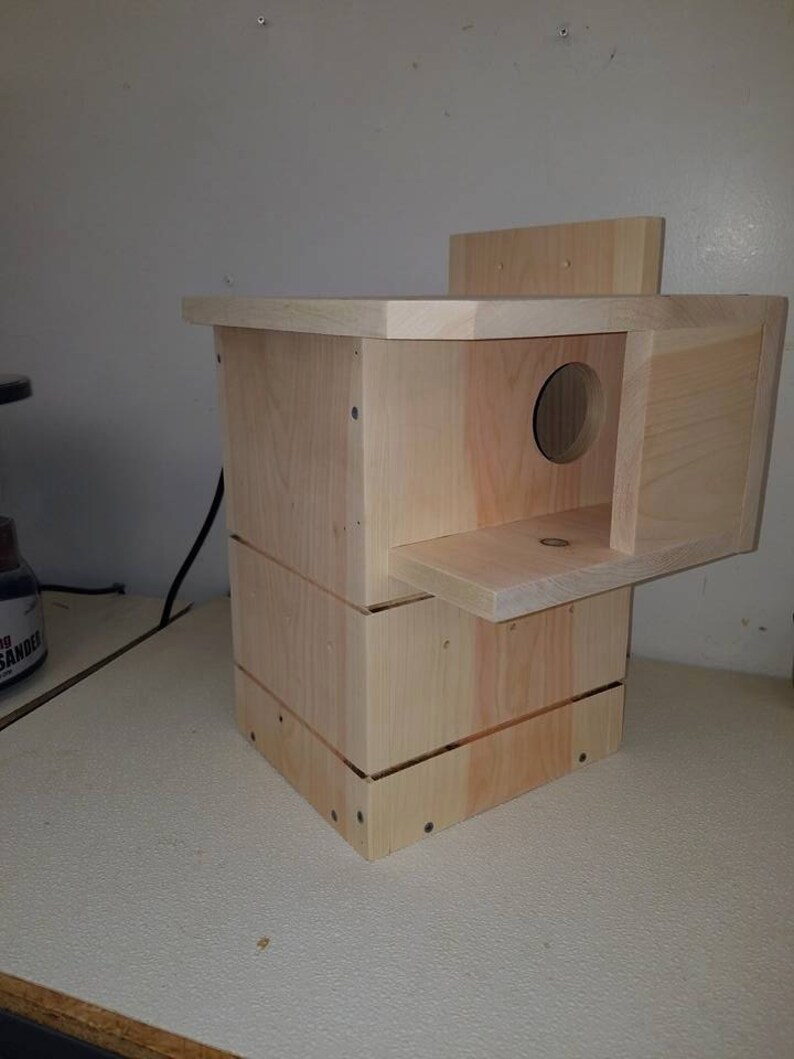 Squirrel Nesting Box Made To Order Etsy