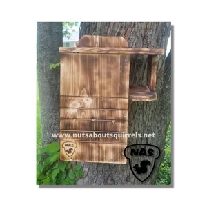 Squirrel House, Squirrel Nest Box, Wildlife Rehab Approved Squirrel Box ...
