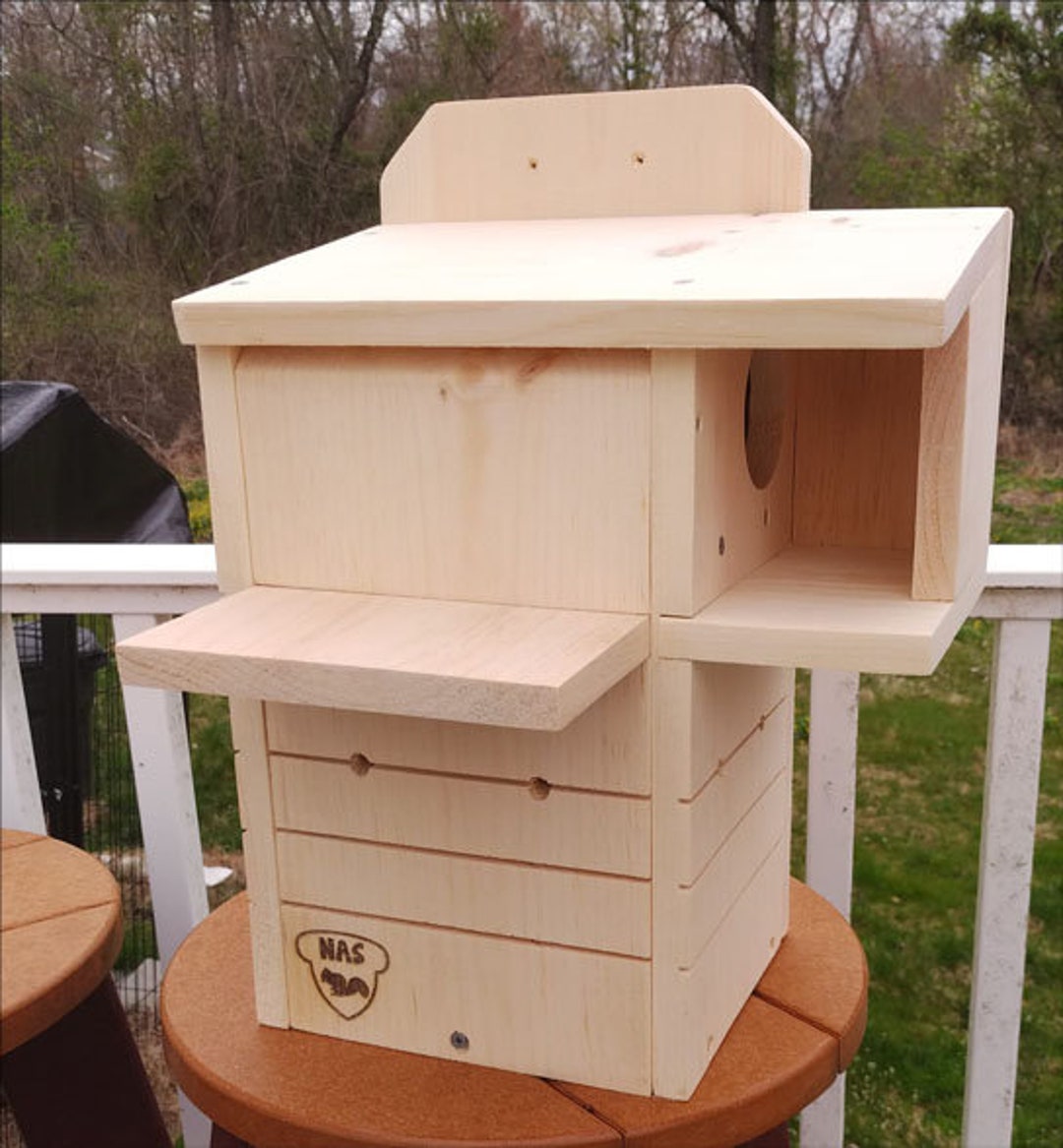 Squirrel House Squirrel Nesting Box Made By Nuts About Squirrels