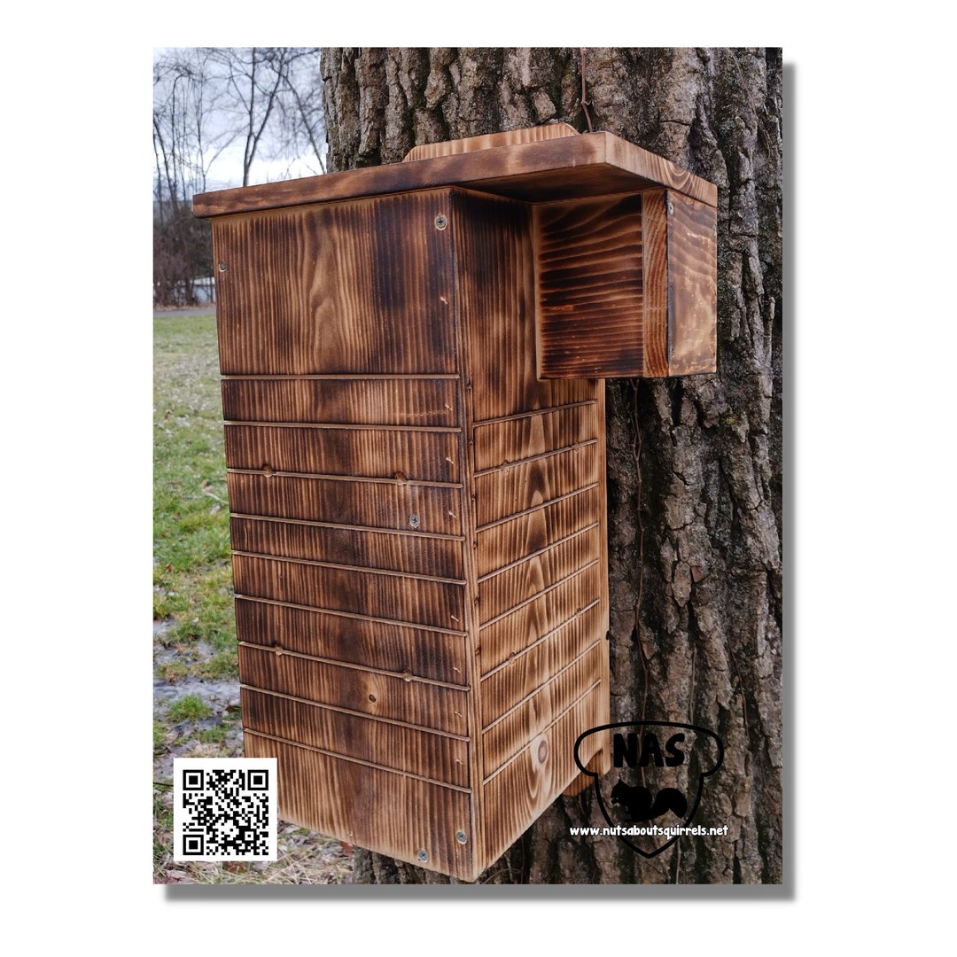 Extra Large Gray Squirrel Nesting Box, Wildlife Rehab Approved Squirrel ...